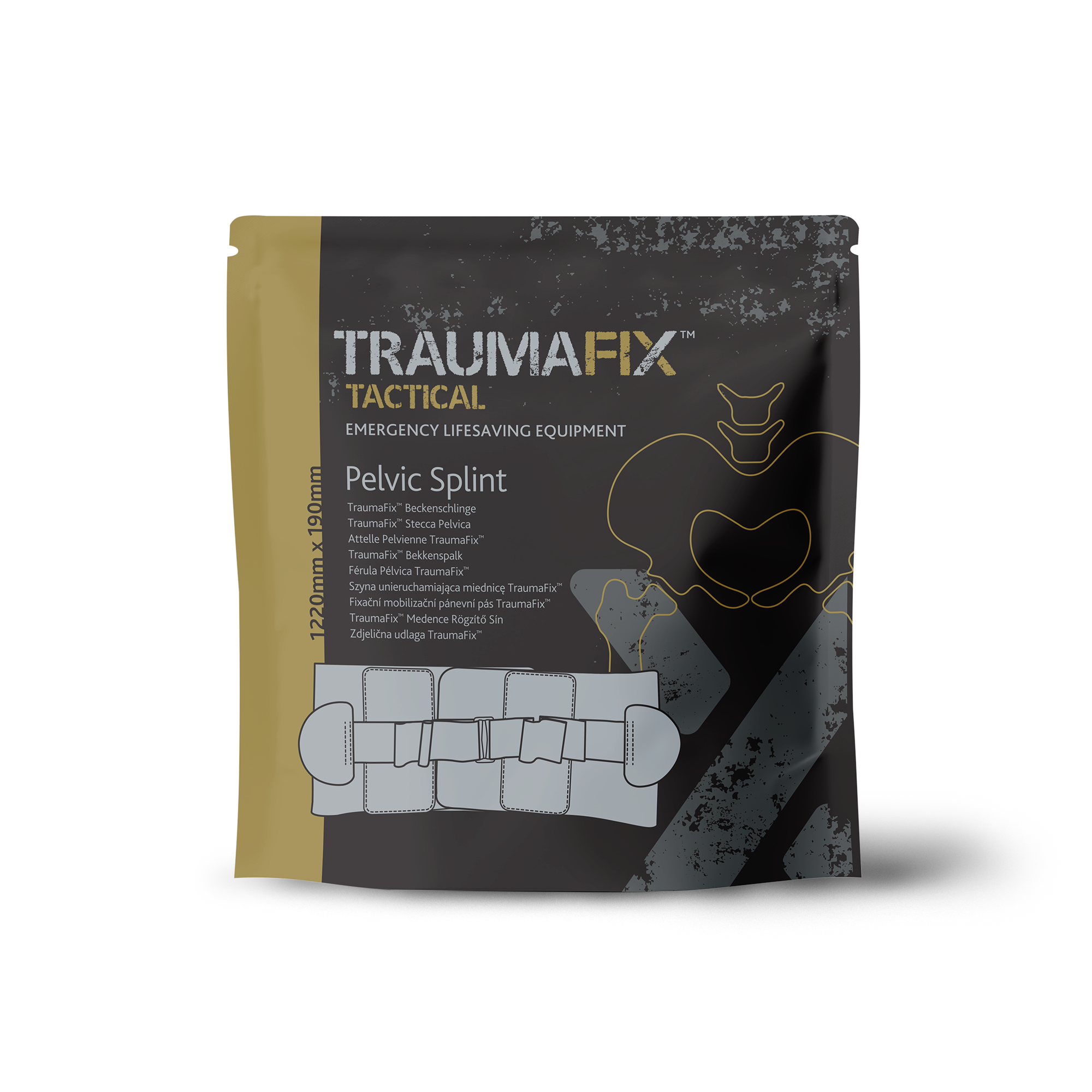 TraumaFix Tactical Pelvic Splint – Reliance Medical NZ