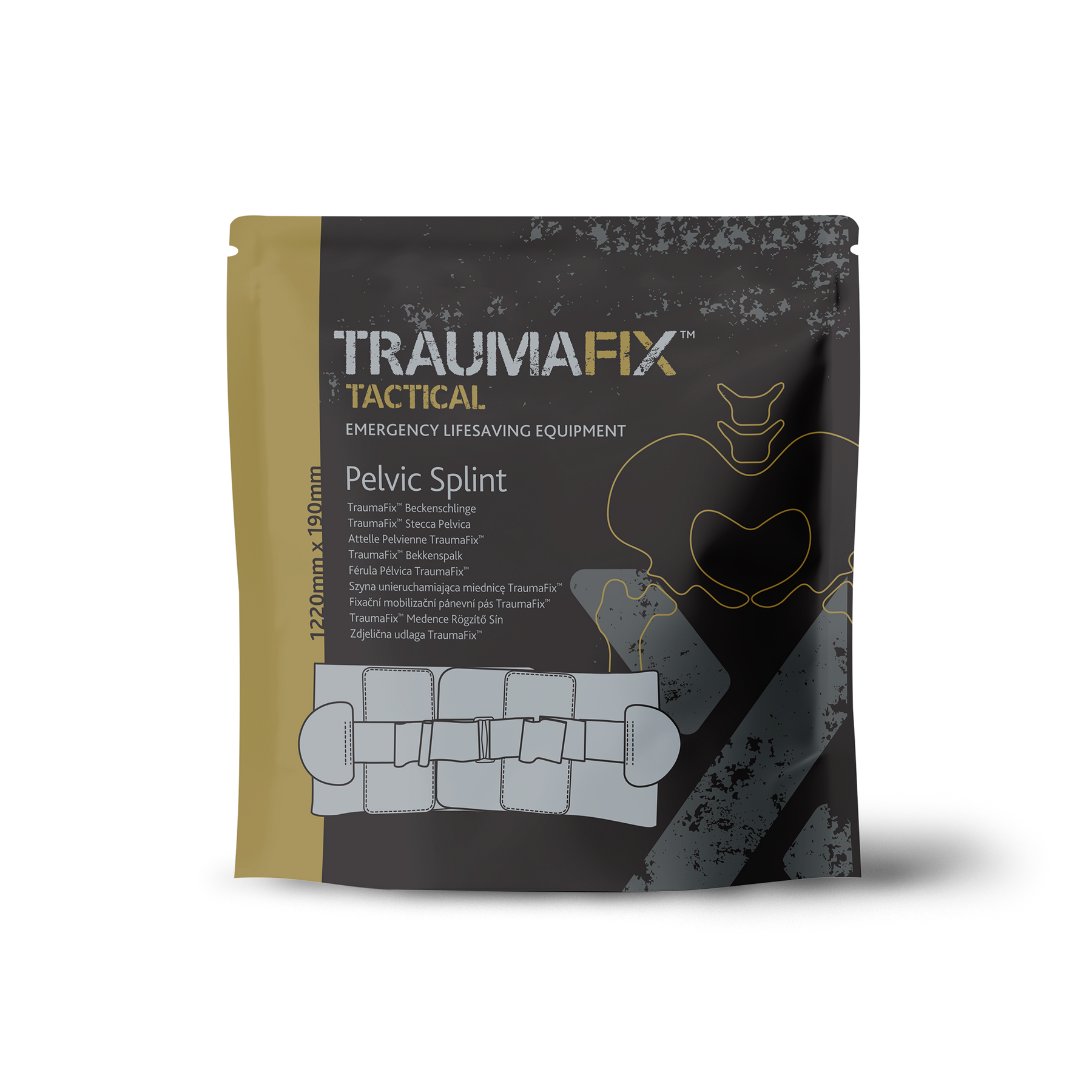TraumaFix Tactical Pelvic Splint – Reliance Medical NZ