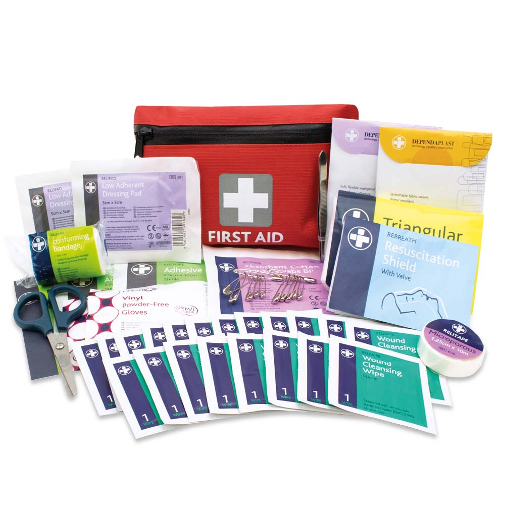 Lewis-Plast Small 'All Purpose' 92 Piece First Aid Kit – Reliance ...
